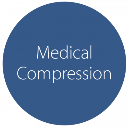 Functional compression stockings for prophylaxis